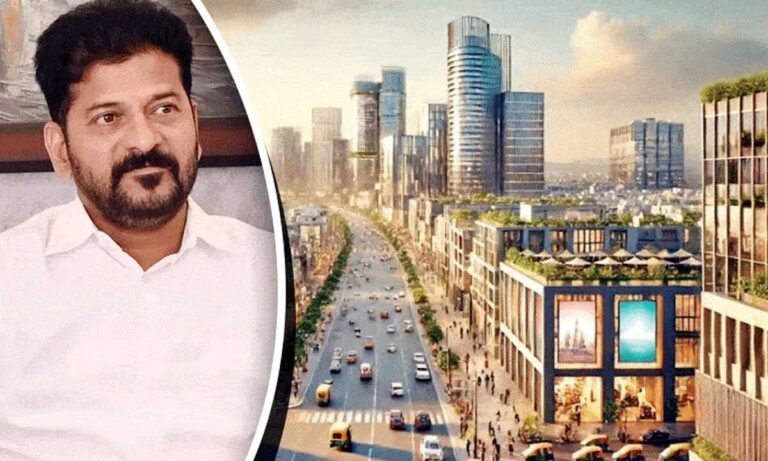 Cm Revanth Reddy Launches Bharat Future City Project ToWards World ...